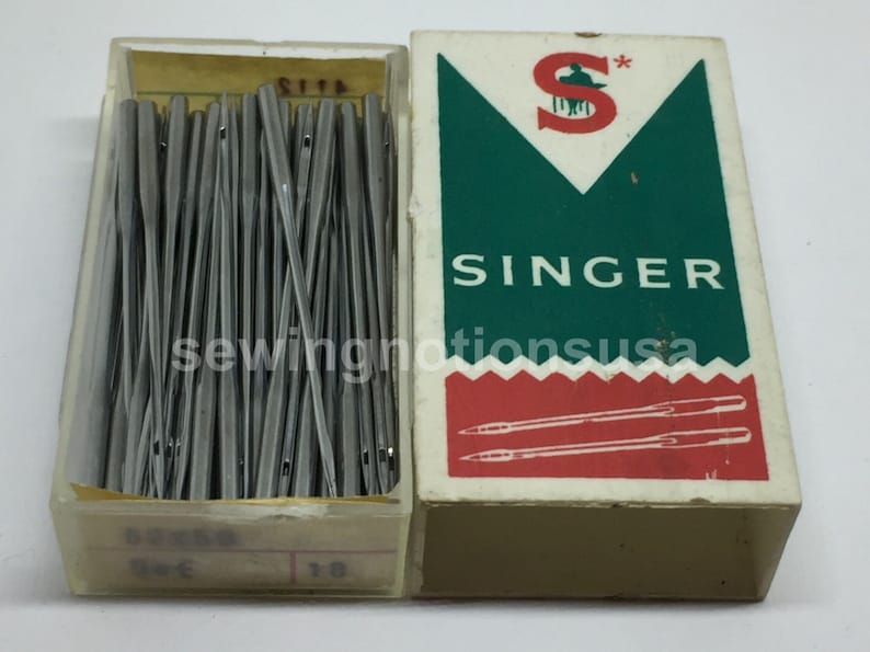 62x59, Sy4112 Needles Size 110/18 Singer Chain-stitch Made in Germany ...