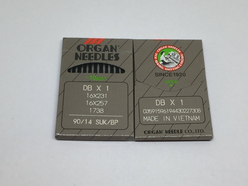 16x257, 16x231, Dbx1, 1738 Size 14/90 Ball Point Sewing Machine Needles Singer Brother Juki - Etsy