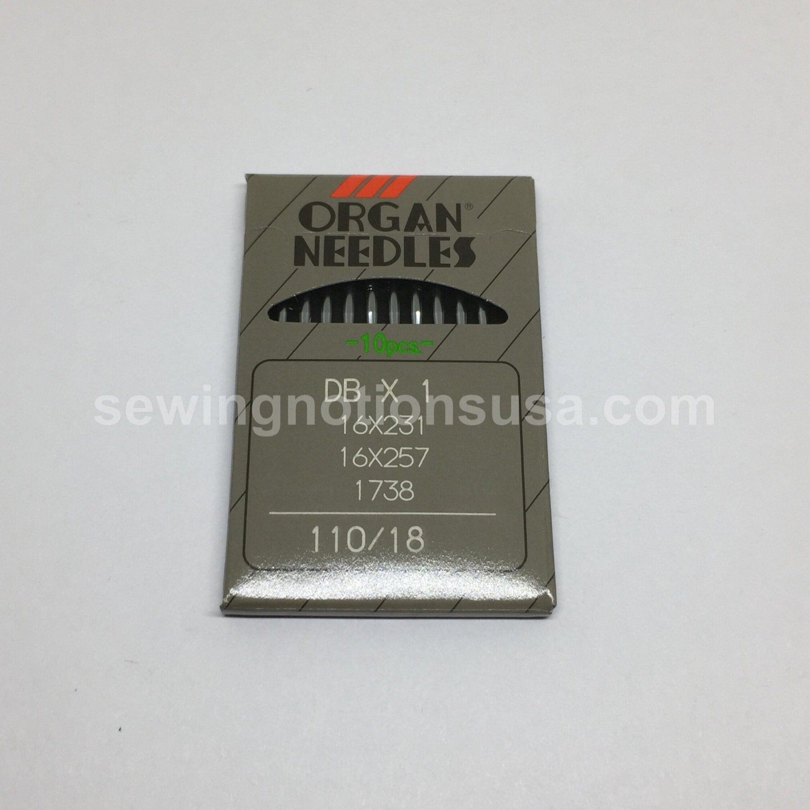 16x257, 16x231, Dbx1, 1738 Size 110/18 Sewing Machine Needles Singer ...