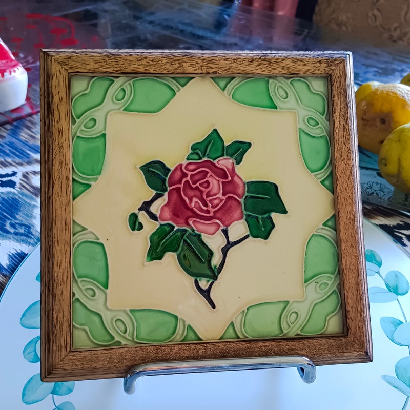 Rose Tiles - Etsy