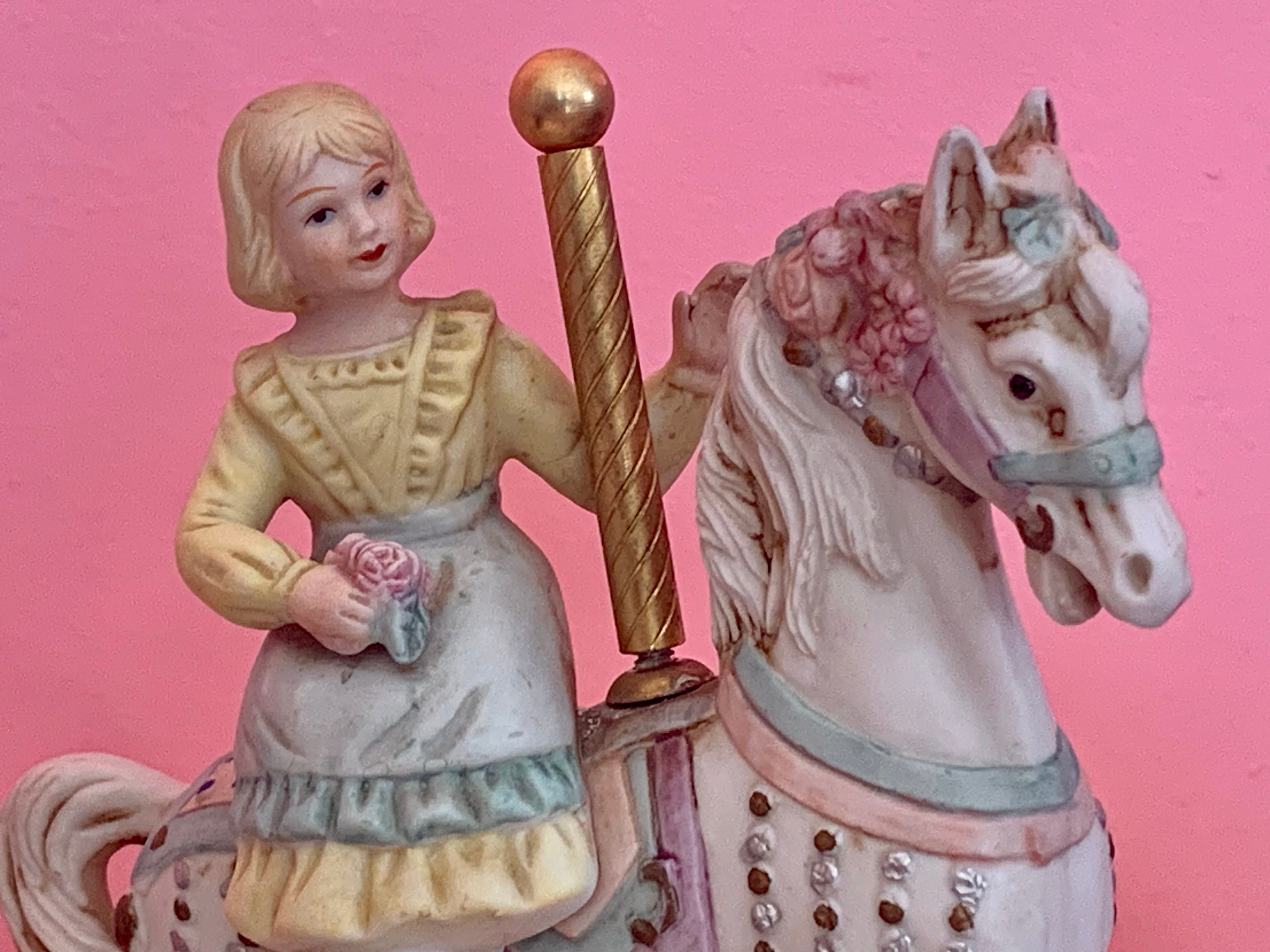 Vintage Westland Designs Carousel Horse Music Box #9033 - Etsy