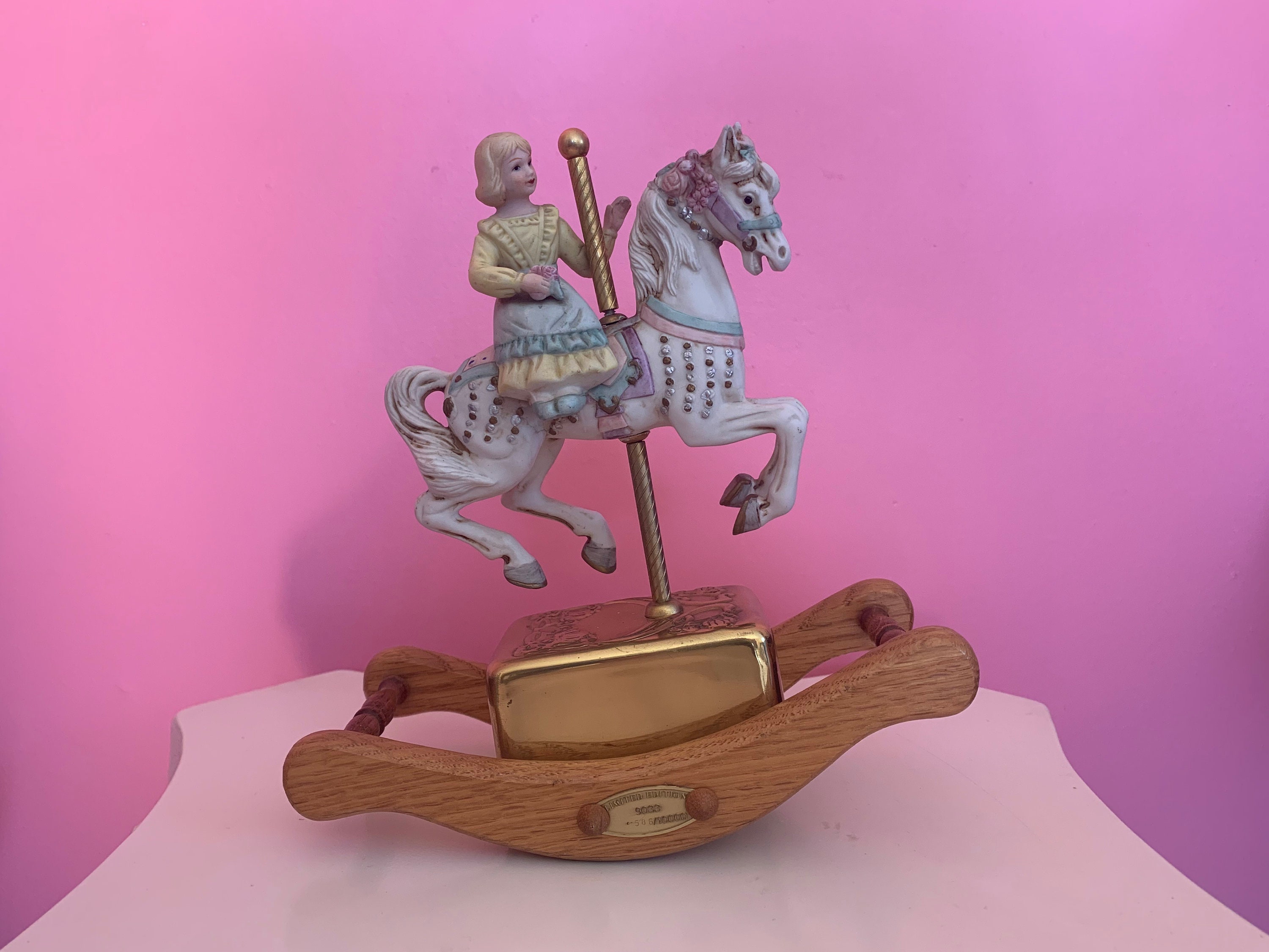 Vintage Westland Designs Carousel Horse Music Box #9033 - Etsy