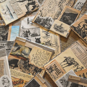 Vintage Western Scrapbook Kit - Etsy
