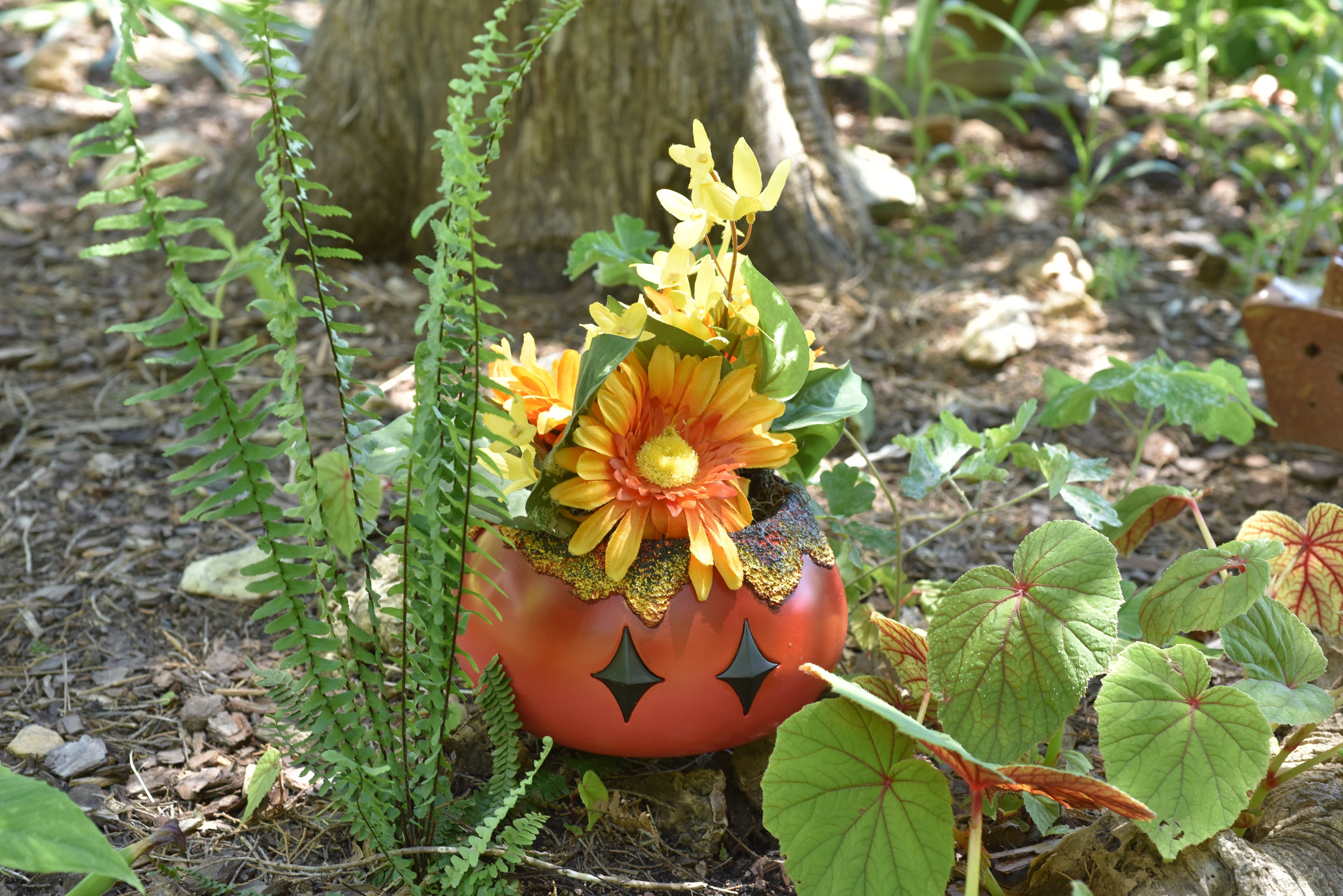 Pyro Planter Genshin Impact Inspired Slime Pot Fire Themed Nerdy Garden ...