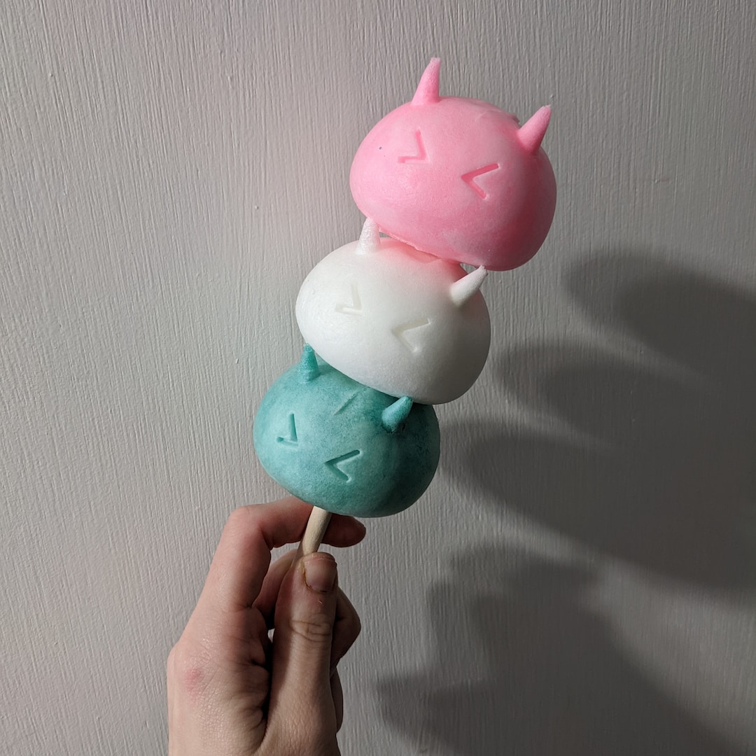 Tri Color Dango Slime Stressball Genshin Impact Inspired - Etsy
