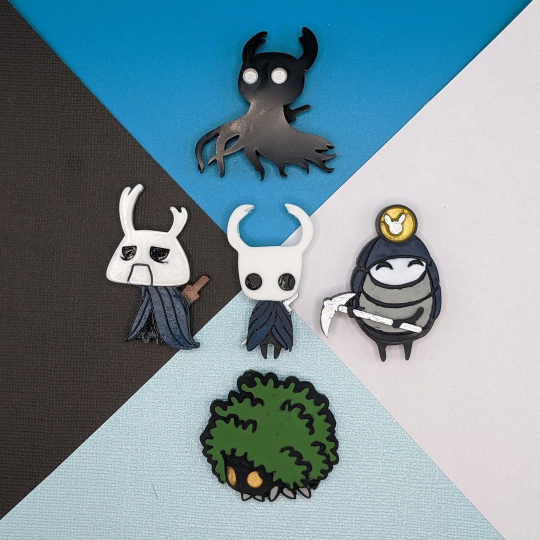 Hollow Knight Fridge Magnets 3D Resin Handpainted Magnetic Art: Little ...