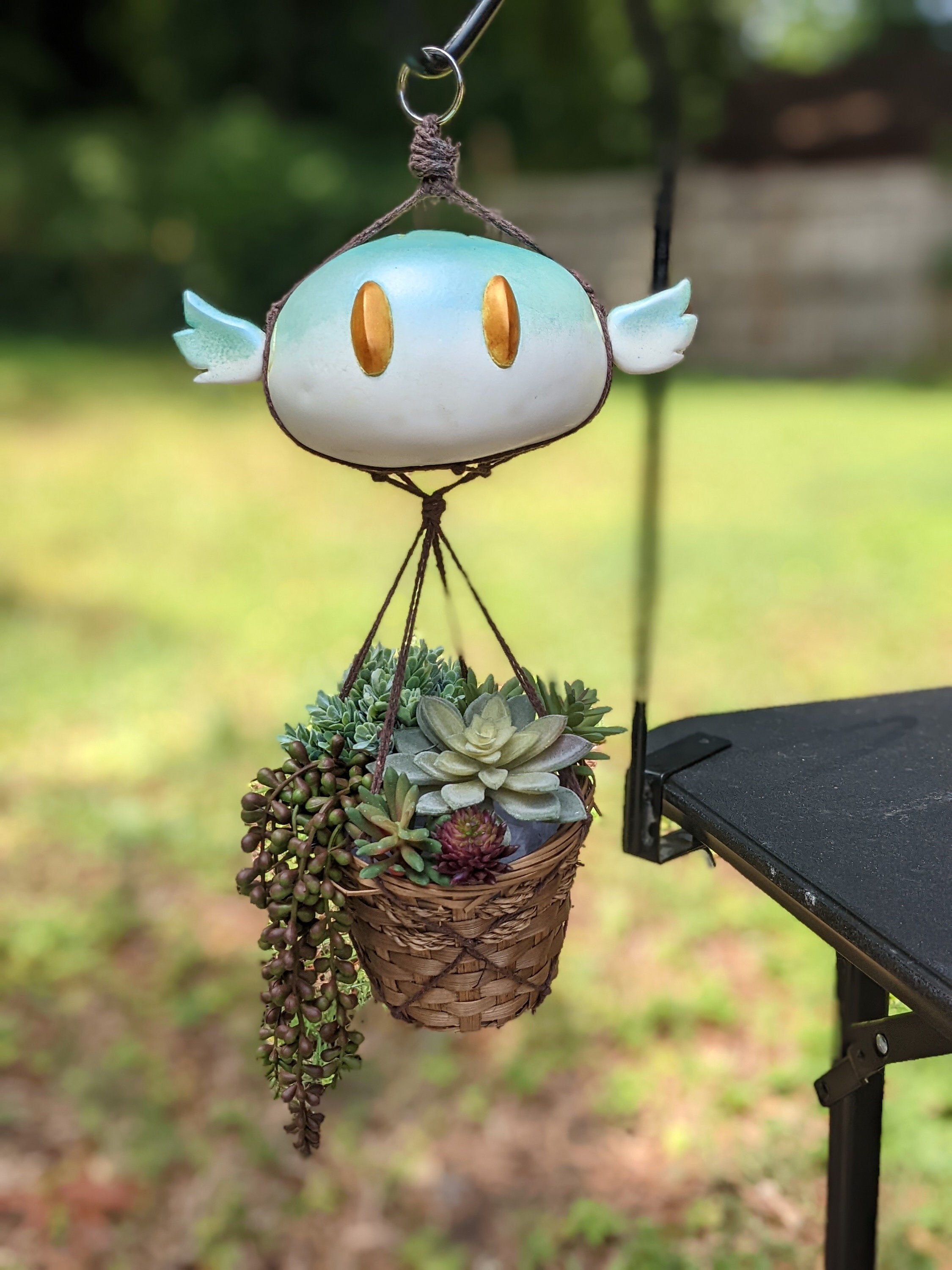 Anemo Slime Hanging Planter / Genshin Impact / Nerd Decor - Etsy Canada