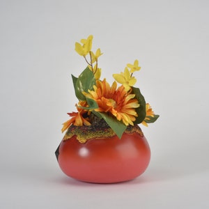 Pyro Planter Genshin Impact Inspired Slime Pot Fire Themed Nerdy Garden ...