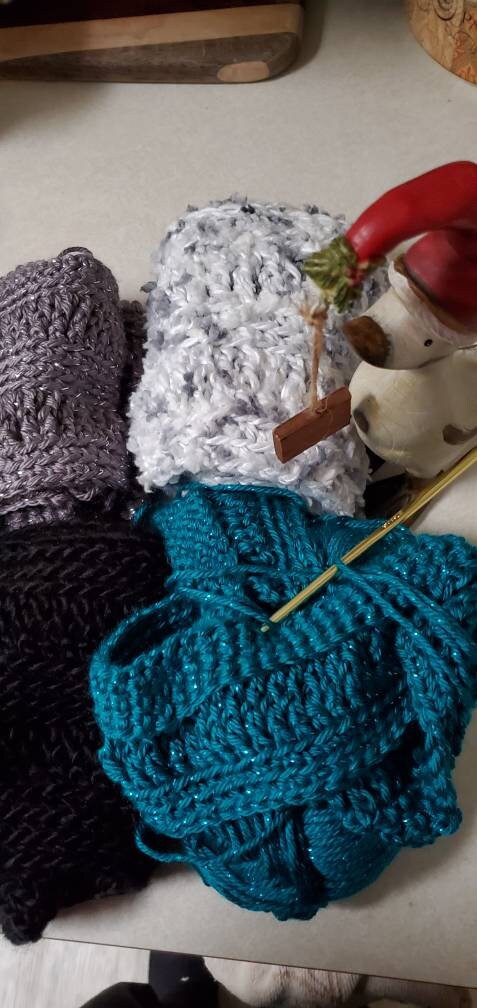 Neck Gaiters, Warm and Cozy, Hand Crocheted - Etsy