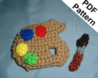 Crochet Paintbrush - Etsy