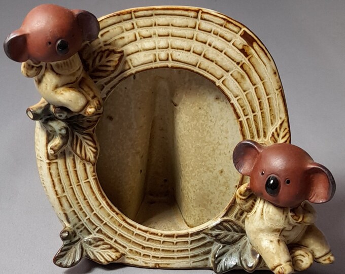 Vintage Gempo Pottery Koala Picture Frame - Etsy