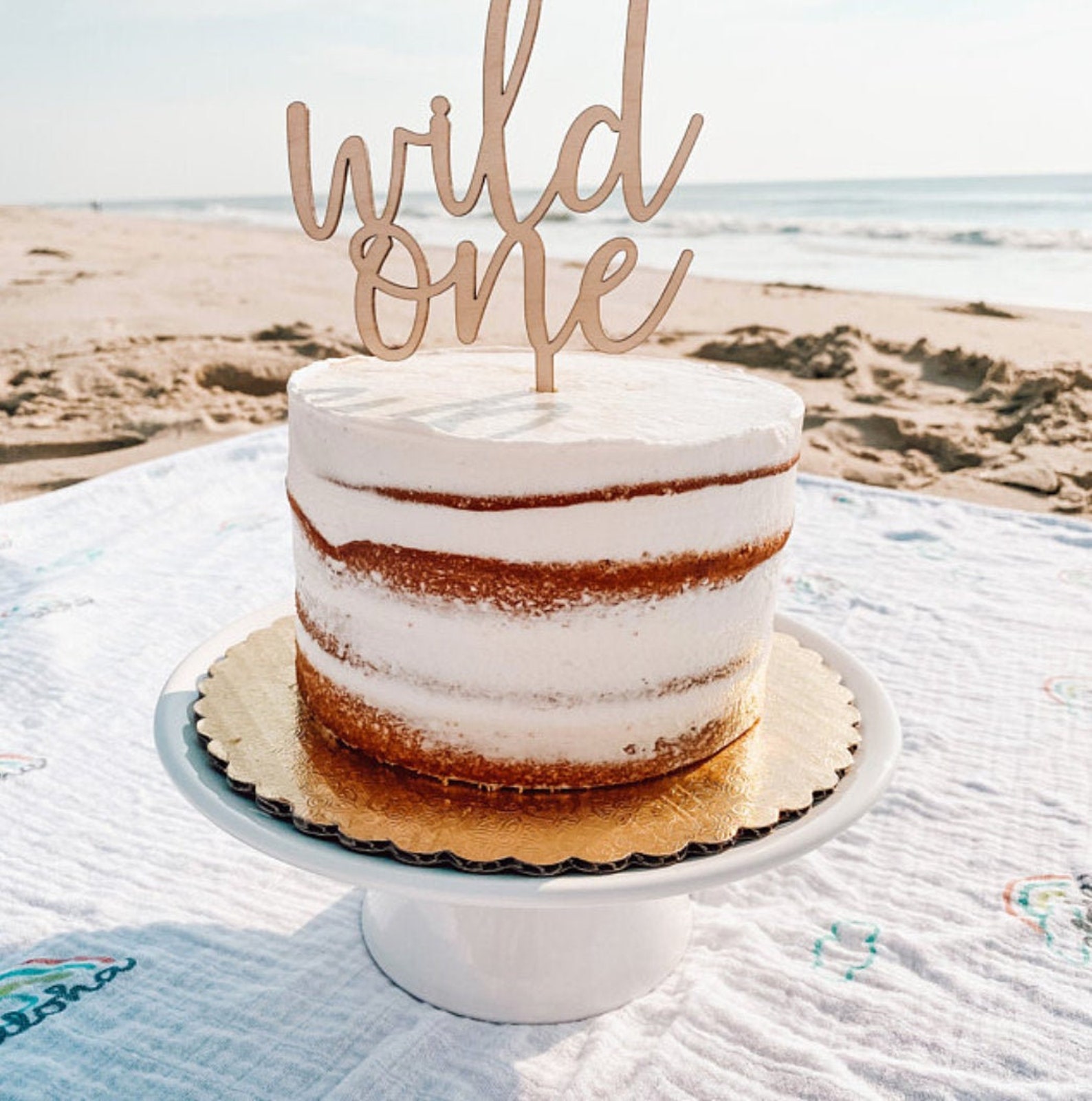 Wild One Cake Topper Birthday Cake Decoration First Birthday | Etsy