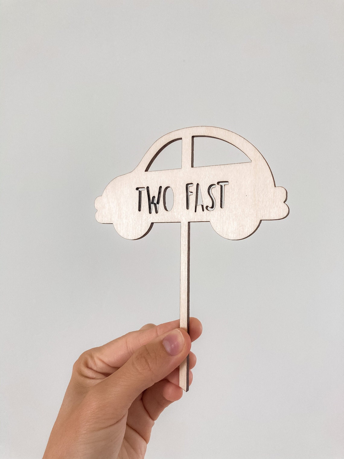 Two Fast Cake Topper Birthday Cake Decoration Melon - Etsy