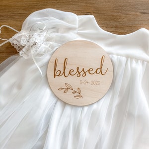Baby Blessing Wood Sign Blessed Wood Sign Newborn Baby Sign - Etsy