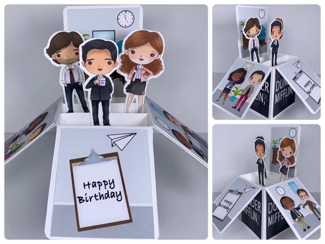 Paper People Pop-up Card - Etsy