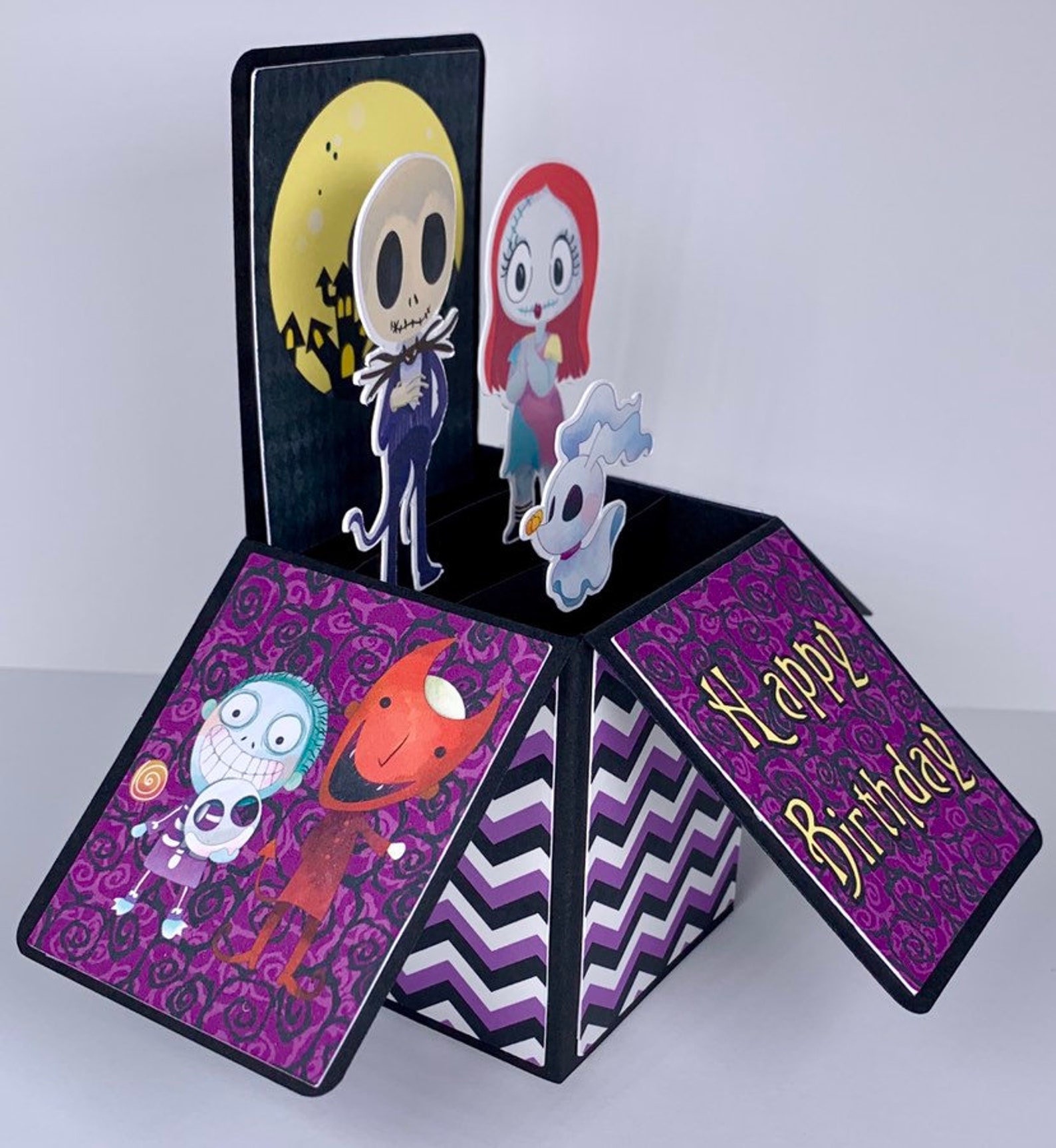 Nightmare Pop-up Card - Etsy