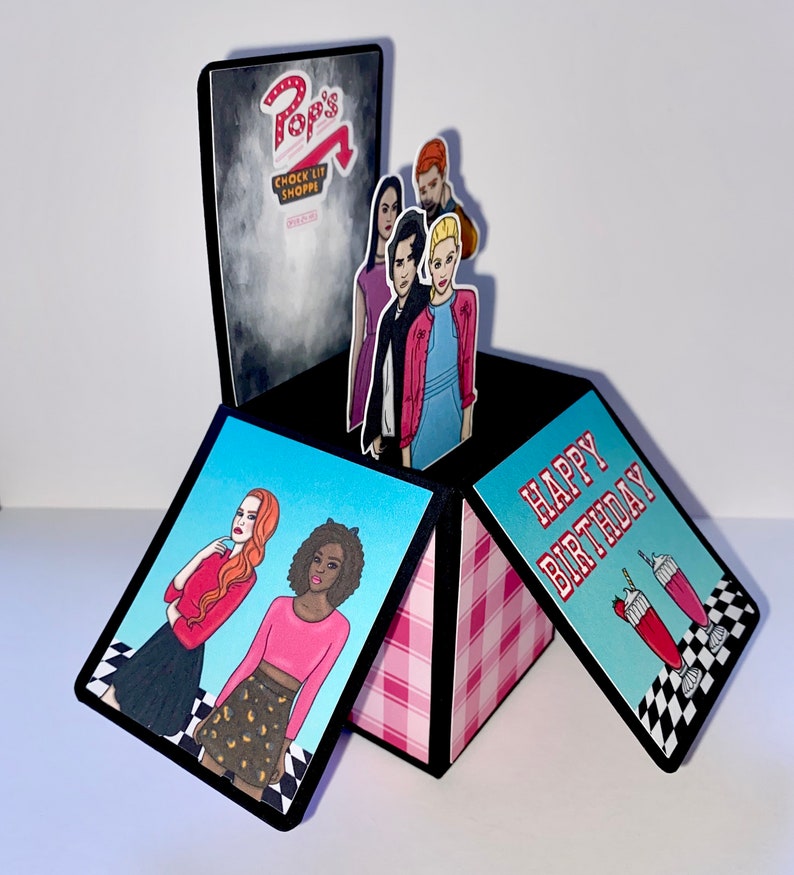 Archie and Friends Pop-up Birthday Card - Etsy