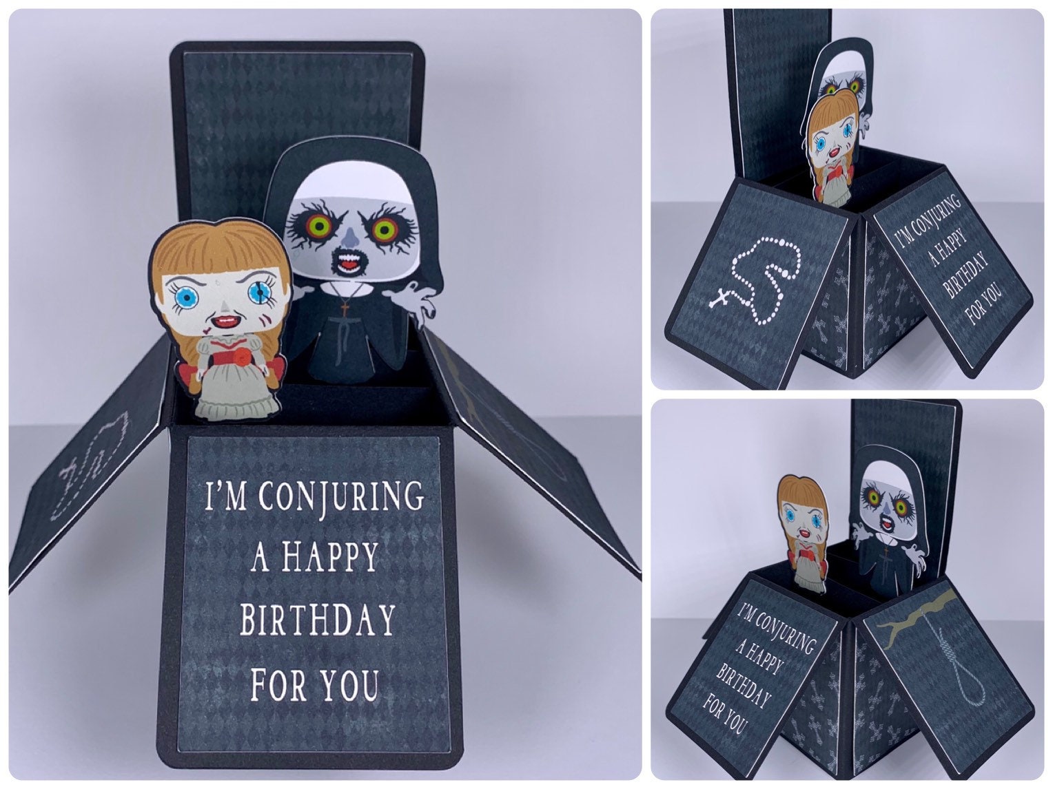 Conjuring Pop-up Card | Etsy