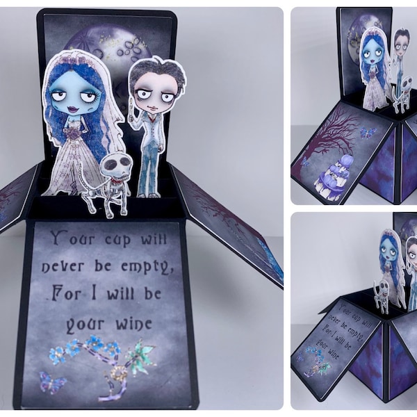 Corpse Bride Card - Etsy