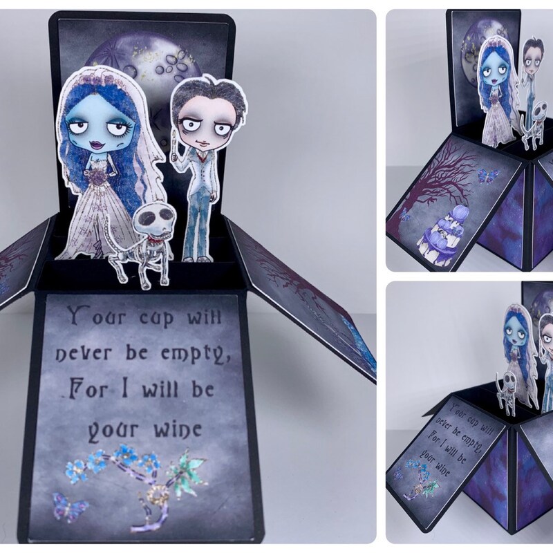 Corpse Bride Card - Etsy