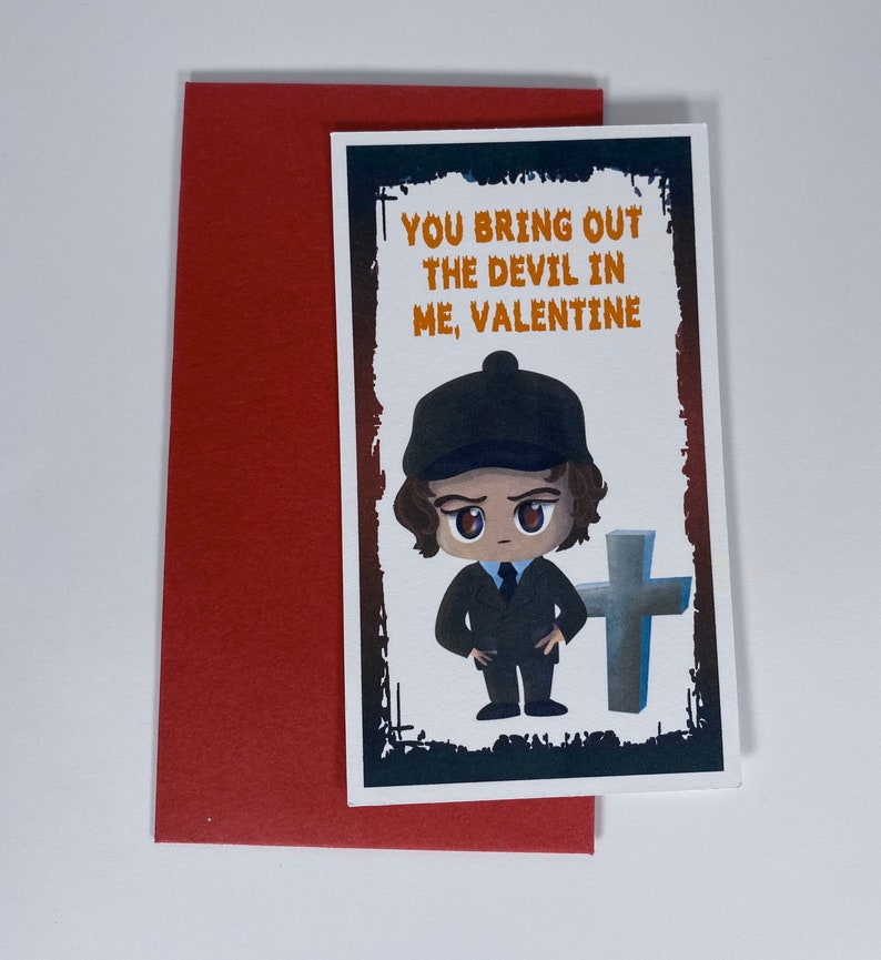 Horror Movie Valentine Cards set 7 - Etsy