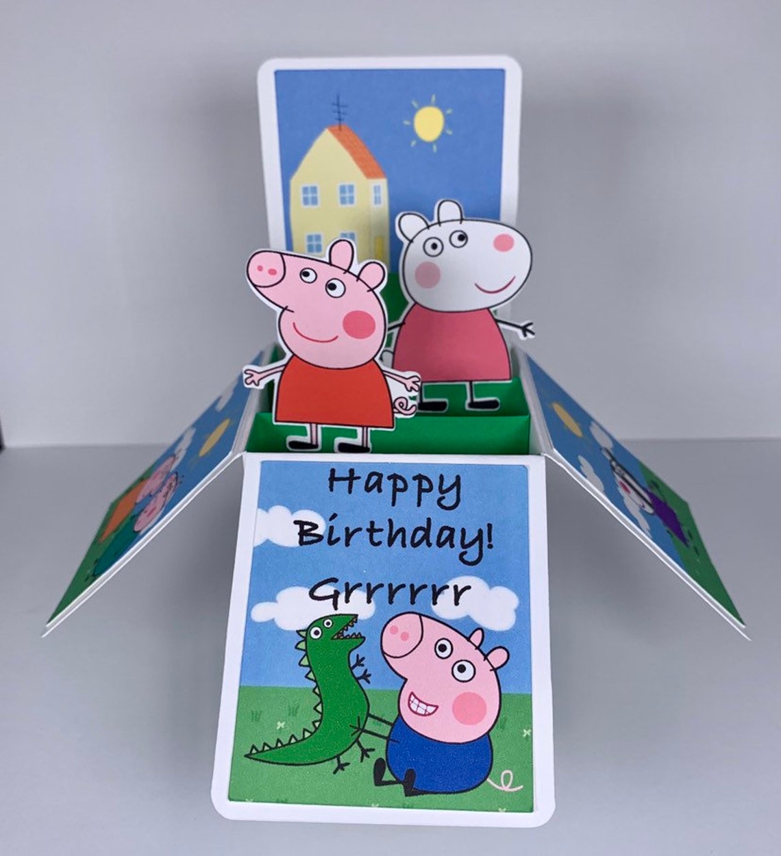 Little Pig Pop-up Card - Etsy