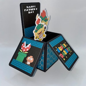 Video Game Father’s Day Card - Etsy