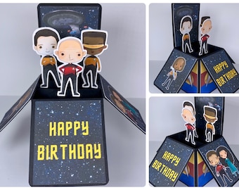 Star Trek Birthday Card | Etsy