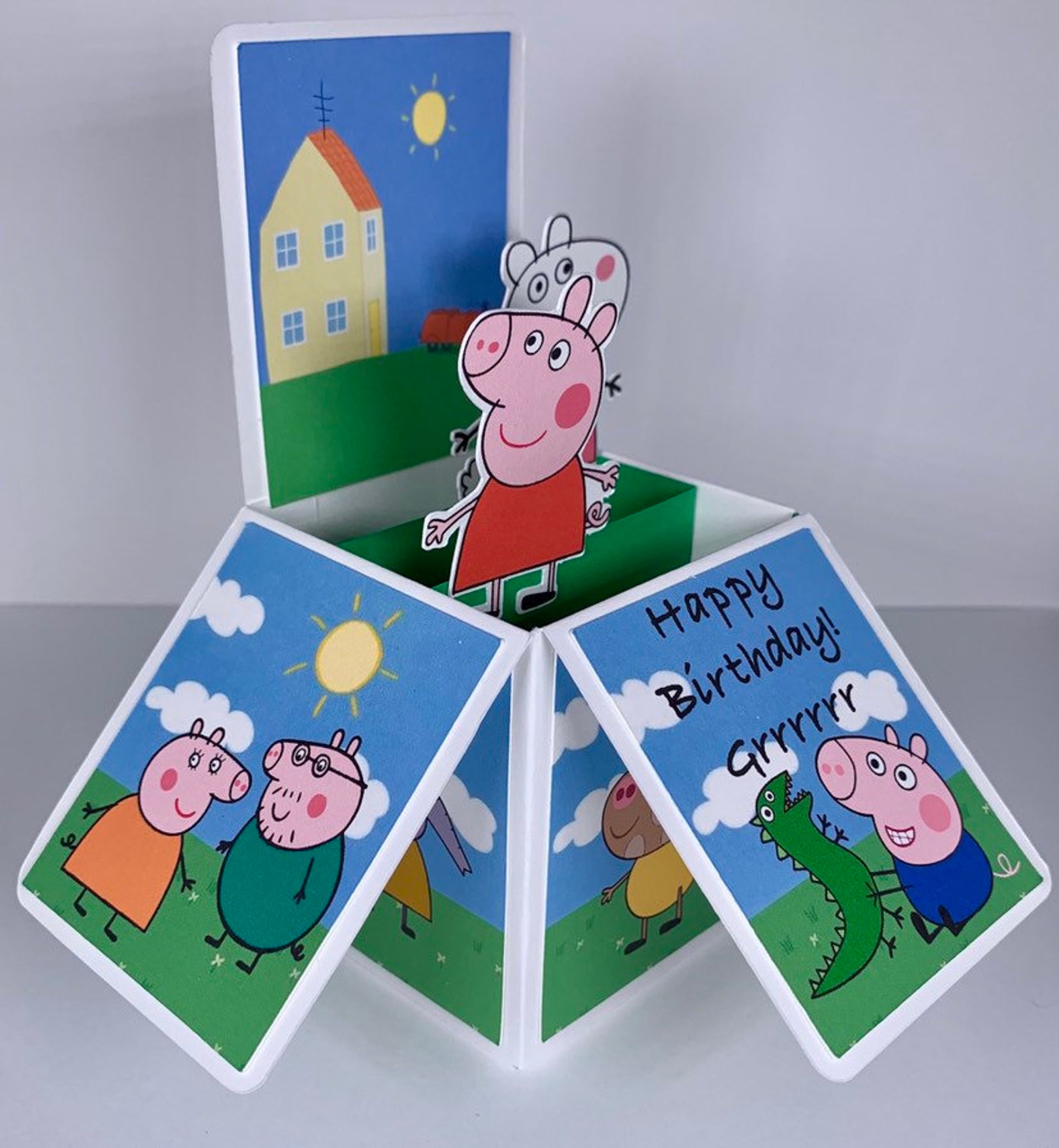 Little Pig Pop-up Card - Etsy