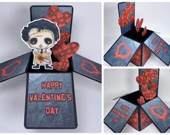 Horror Movie Pop-up Card - Etsy