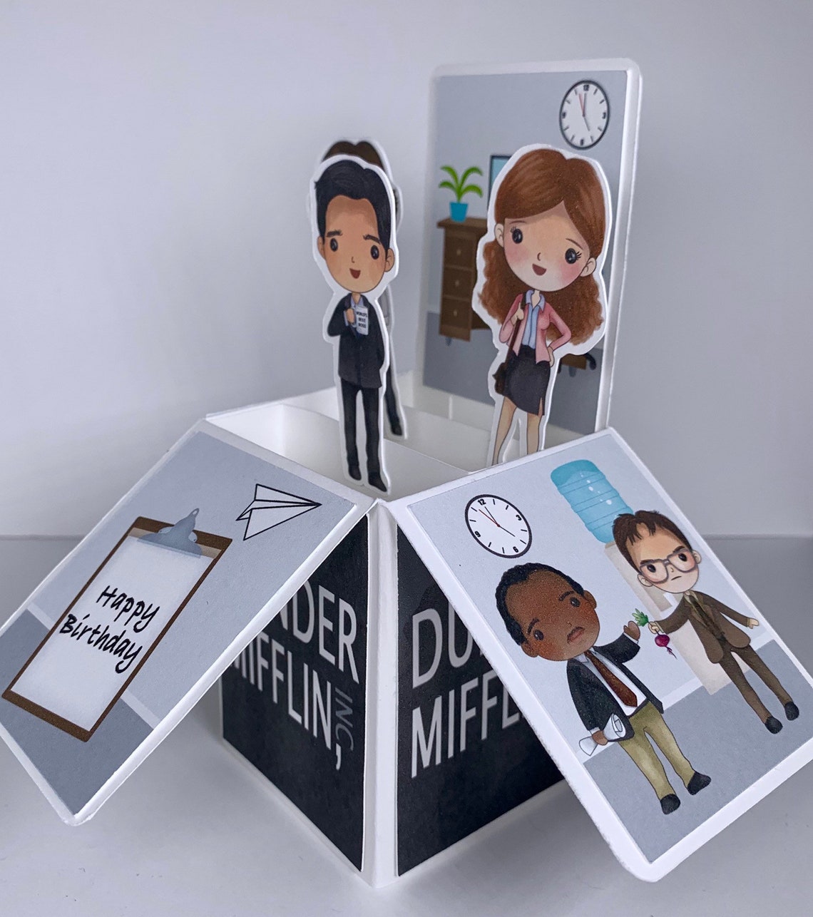 Paper People Pop-up Card - Etsy