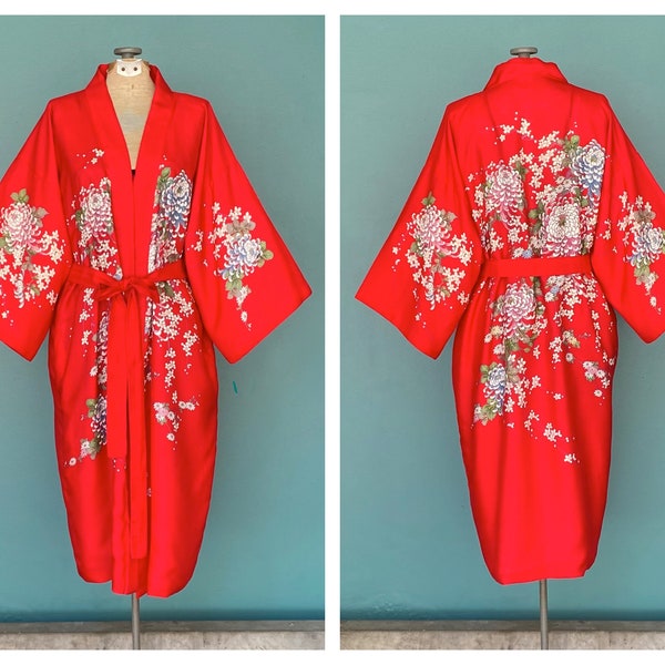 Silk Robe Short - Etsy