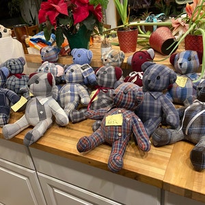 15" Stuffed Bear - Etsy