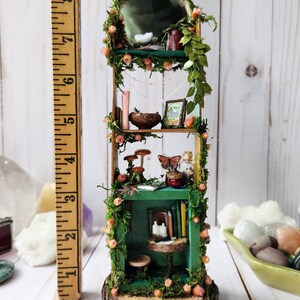 Mini Bookshelf // Fairy Furniture // Fairy Book Nook - Etsy