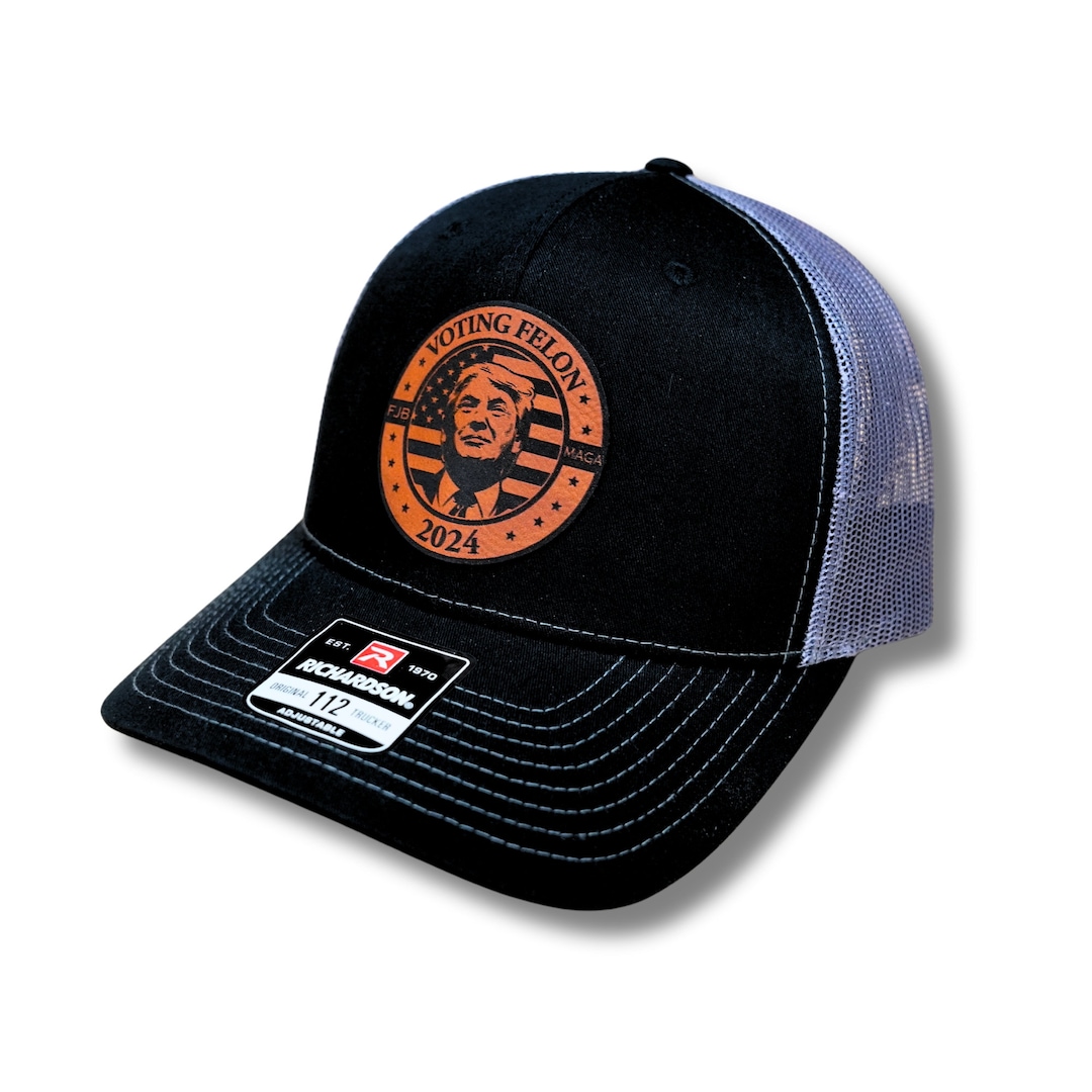 I'm Voting Felon Hat Donald Trump Trucker Hats Maga Hats Trump 2024 ...
