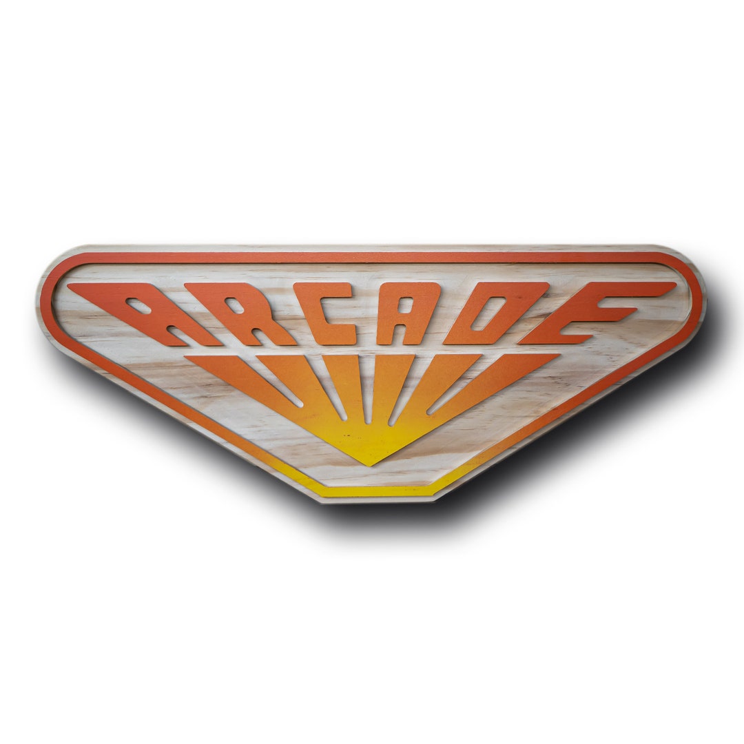 Stranger Things Arcade Sign Hawkins Indiana Arcade Sign - Etsy