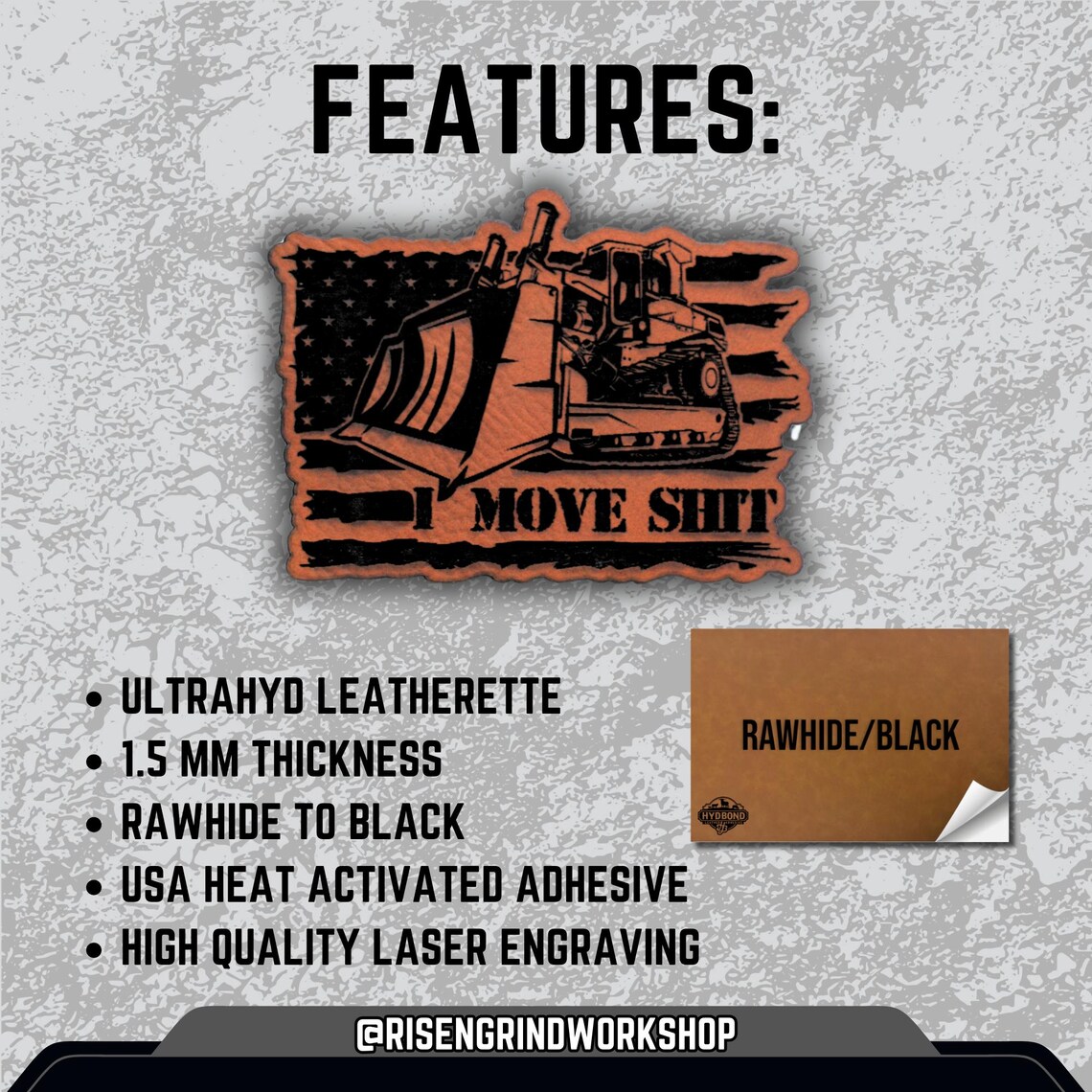 Heavy Equipment Operator Tradesman Construction | Leatherette Hat ...