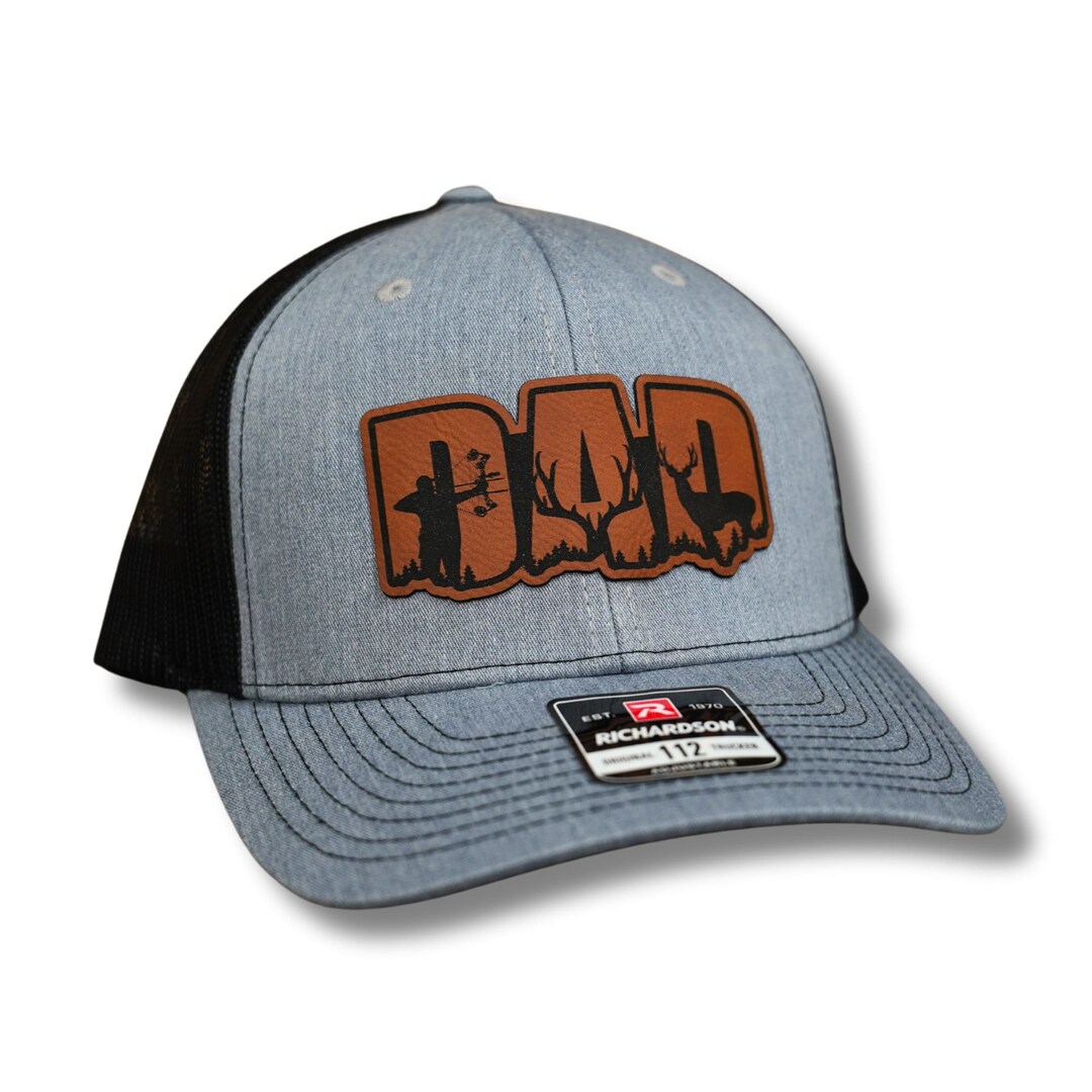 Dad Hat Leather Patch Hat Gifts for Dad Dad Gifts New Dad Gift Deer ...