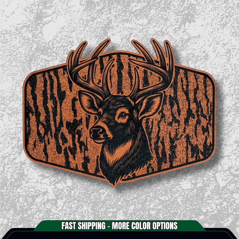 Iron on Patches Buck - Etsy