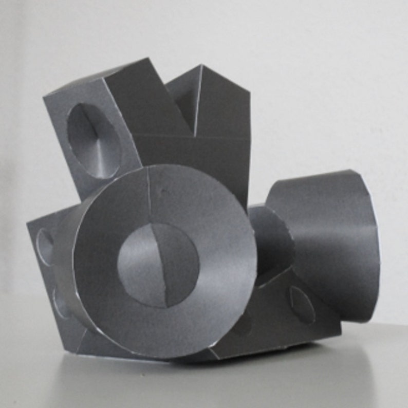 Boombox Smartphone Stand Papercraft Booklet DIY Template - Etsy