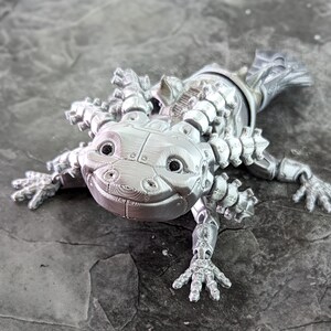 Articulated Robo-axolotl. Multi-coloured High Quality 3D - Etsy