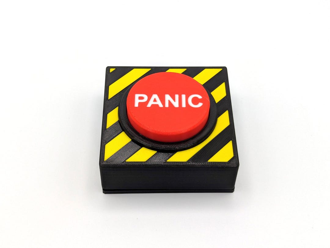 Fun PANIC Button. Philips Hue Smart Button Holder / Stand / Mount ...