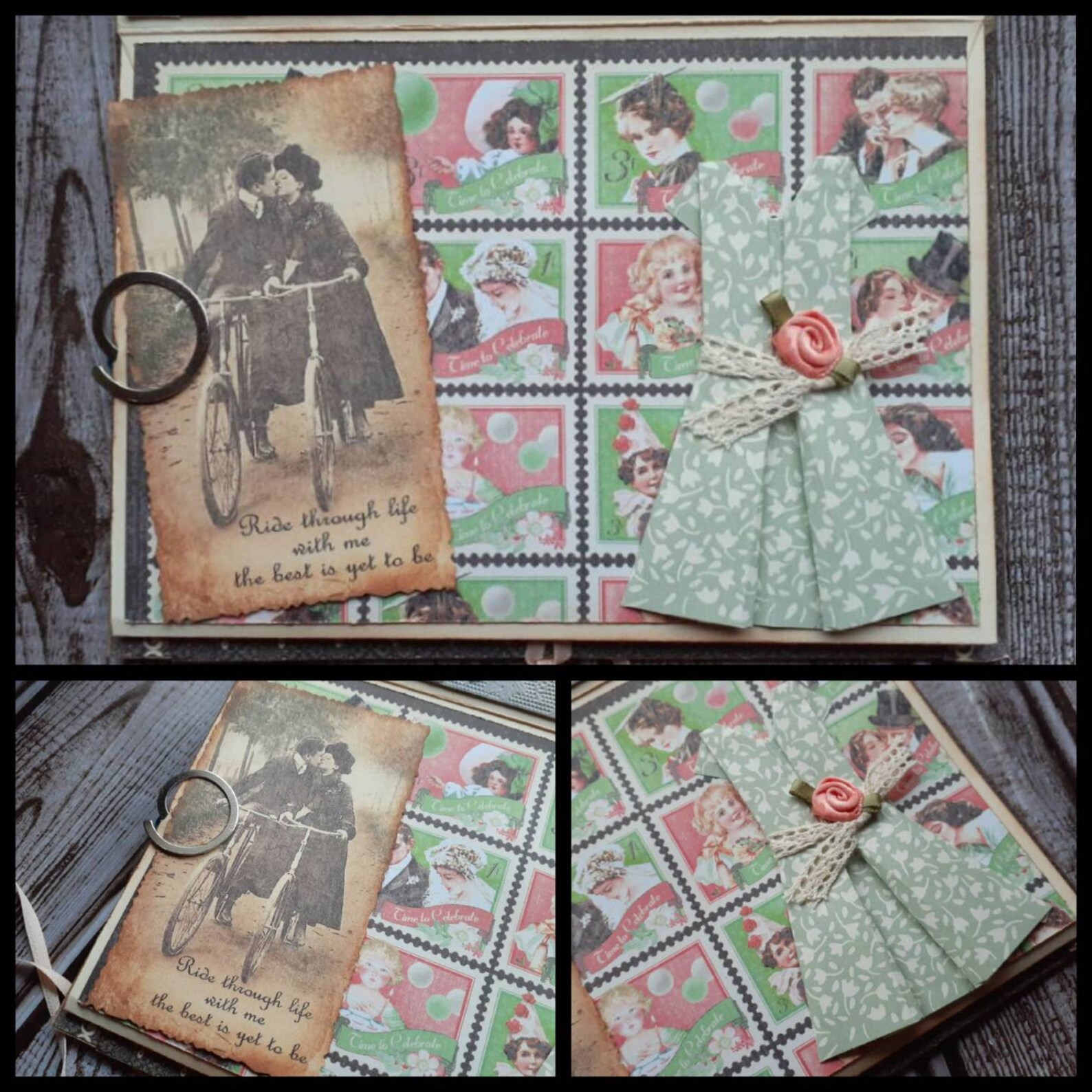 Time to Celebrate Folding Double Sided Life Celebration Card - Etsy