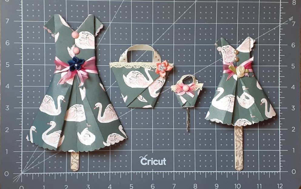 Paper Dress & Purse Paper Clips for Albums and Journals | Etsy