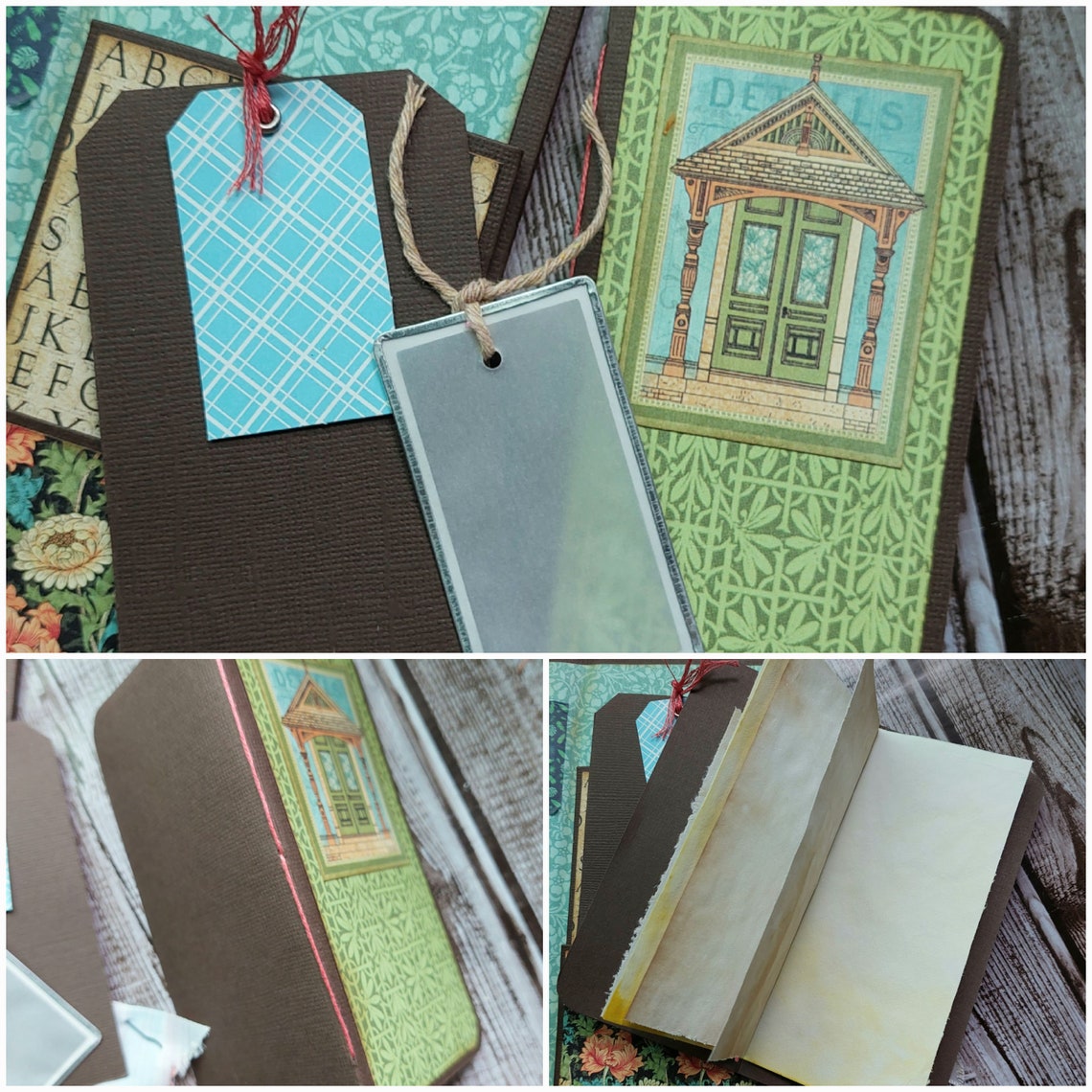 Home Inspo ~ Hardcover Folio ~ Waterfall Journal ~ William Morris Paper ...