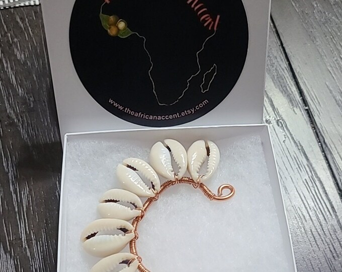 Cowrie Shell Jewelry, Cowrie Shell Earrings, Cowrie Shell Ear Cuffs ...