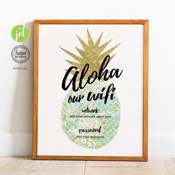 Aloha Printable Art - Etsy