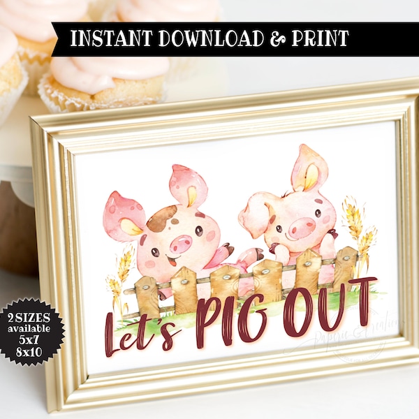Pig Out - Etsy