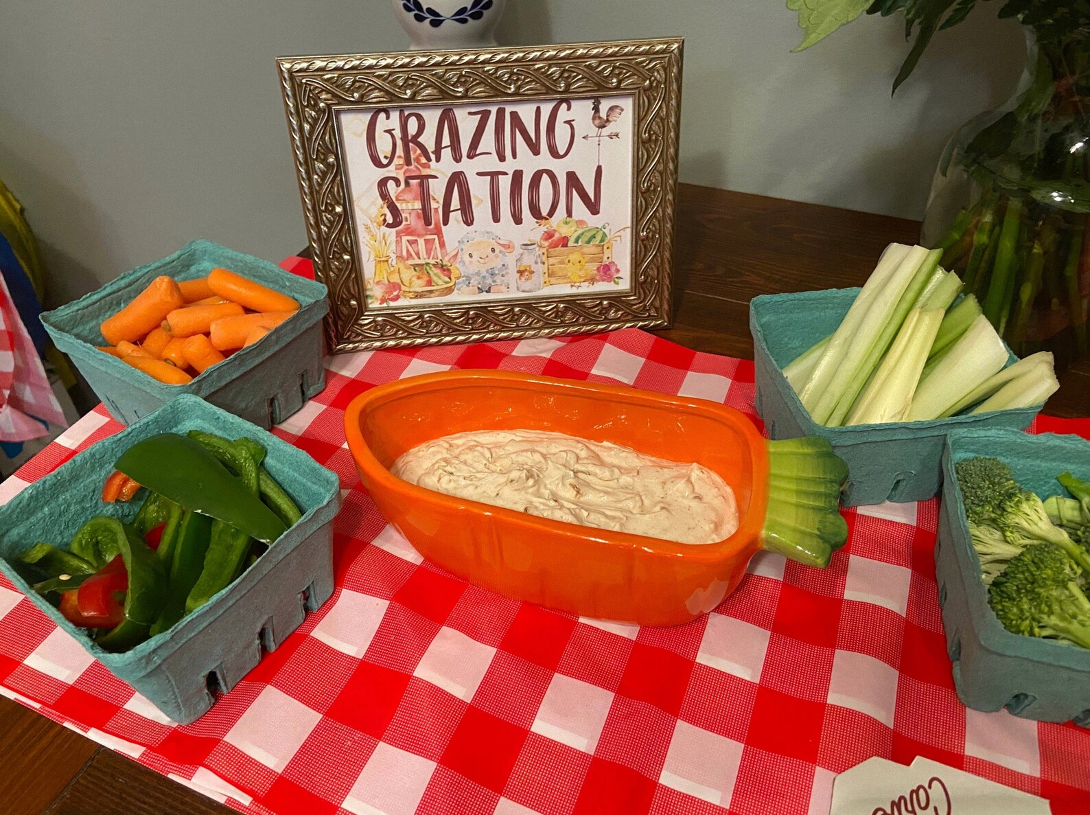 Farm Animals Food and Drink Party Sign Grazing Station Farm | Etsy