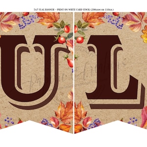 Thankful Banner Thanksgiving Bunting Decorations Thankful Fireplace ...